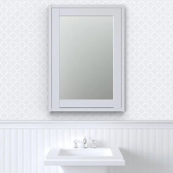 Spoonflower Diamonds Grey Geometric Squares Graphic Serenity Custom Pre-pasted Wallpaper