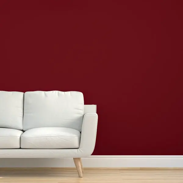Spoonflower Red Plain Maroon Solid Claret Oxblood Traditional Wallpaper