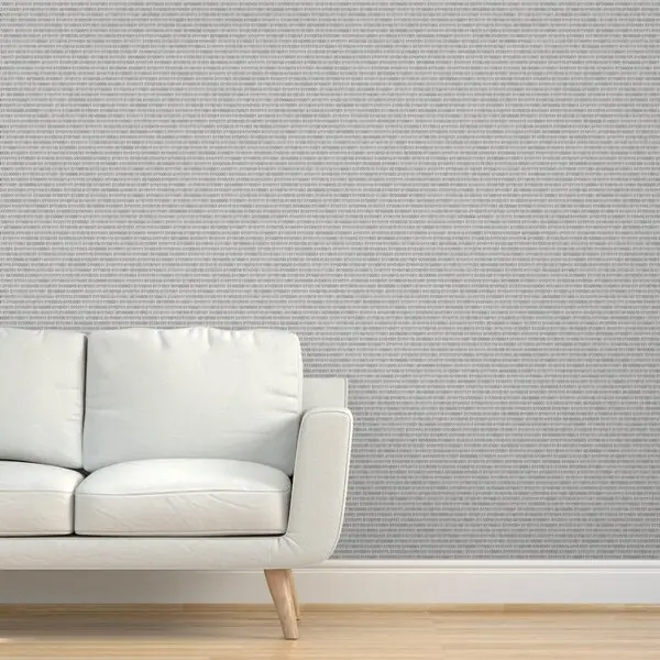 Spoonflower Computer Nerd Geek Binary Stem Tech Technology Custom Pre-pasted Wallpaper