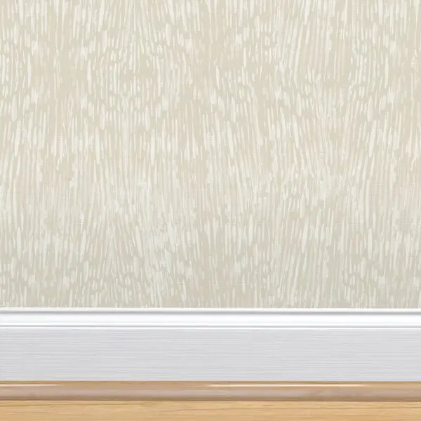 Spoonflower Neutral Beige Light Stroke 100% Natural Sisal Grasscloth Wallcovering