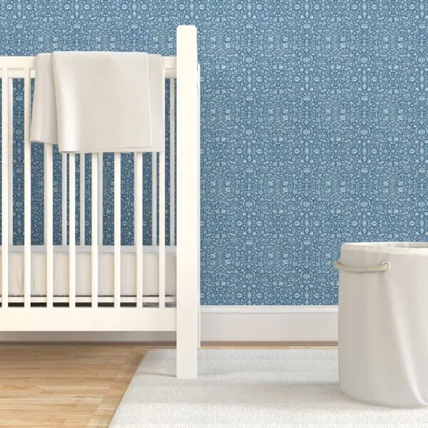 Spoonflower Oriental And White Arabic Persian Indian Traditional Wallpaper