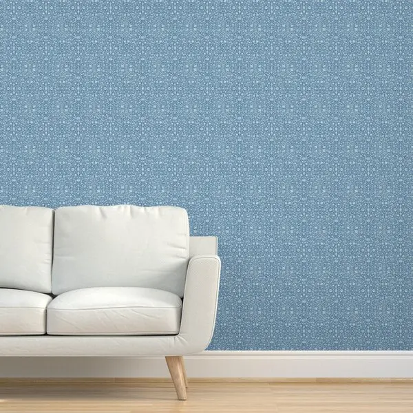 Spoonflower Oriental And White Arabic Persian Indian Traditional Wallpaper