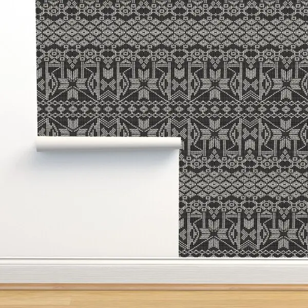 Spoonflower Nordic 100% Natural Sisal Grasscloth Wallcovering