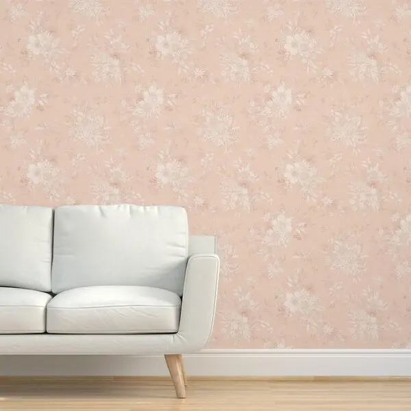 Spoonflower Bushland Serenity 100% Natural Sisal Grasscloth Wallcovering