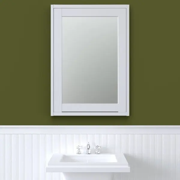 Spoonflower Olive Solid Army Aspen Military Custom Removable Wallpaper - Green
