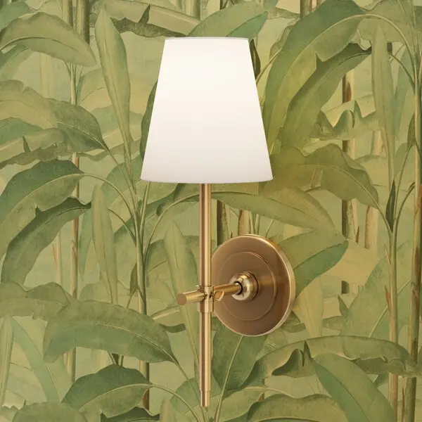 Spoonflower Leaf Palm Tropical Leaves Custom Removable Wallpaper