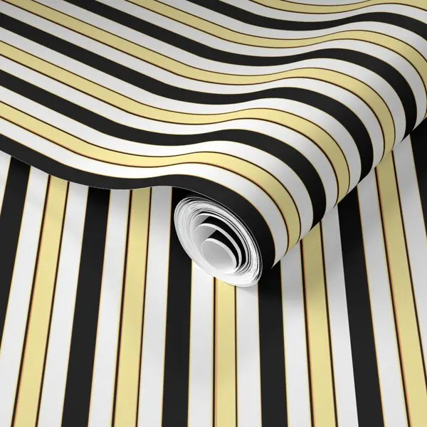Spoonflower Stripes Suit Business Pants Jacket Traditional Wallpaper - Beige,black,green