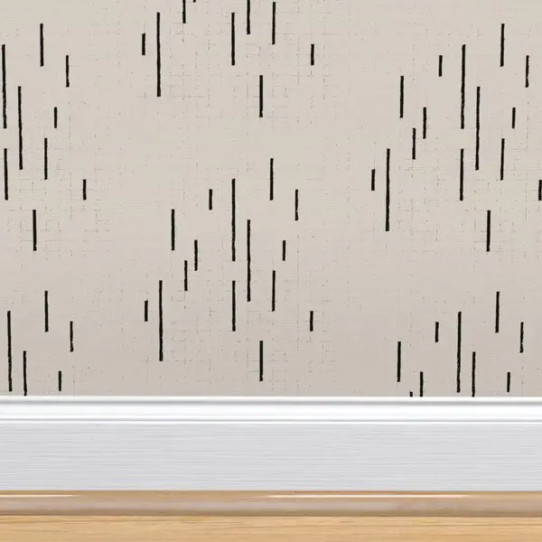 Spoonflower No Maths Today 100% Natural Sisal Grasscloth Wallcovering