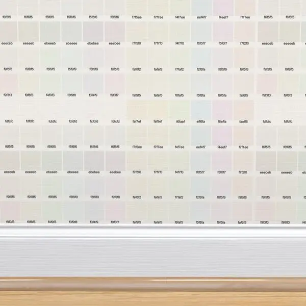 Spoonflower Off Color Map 100% Natural Sisal Grasscloth Wallcovering