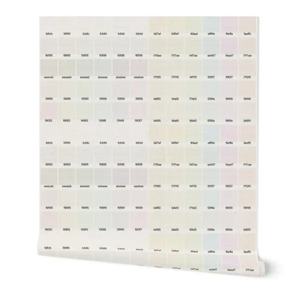 Spoonflower Off Color Map 100% Natural Sisal Grasscloth Wallcovering