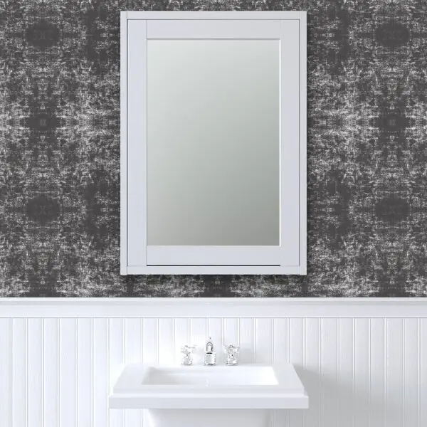 Spoonflower Grunge Slate Abstract Custom Pre-pasted Wallpaper