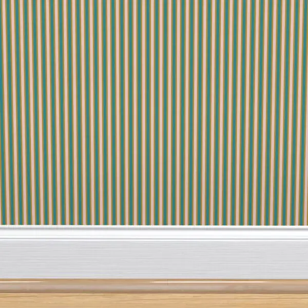 Spoonflower Petal Joy Narrow Ribbons Of Mustard With Candy And 100% Natural Sisal Grasscloth Wallcovering - Yellow