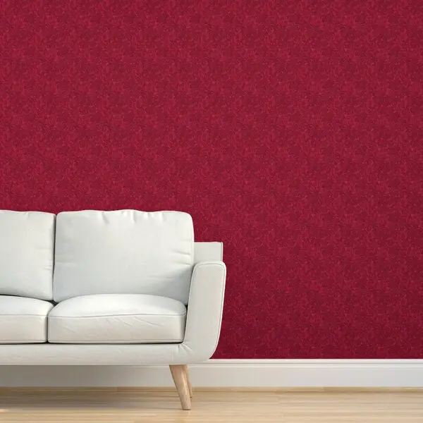 Spoonflower Maraschino Cherry Sangria Cheery Flower Custom Removable Wallpaper