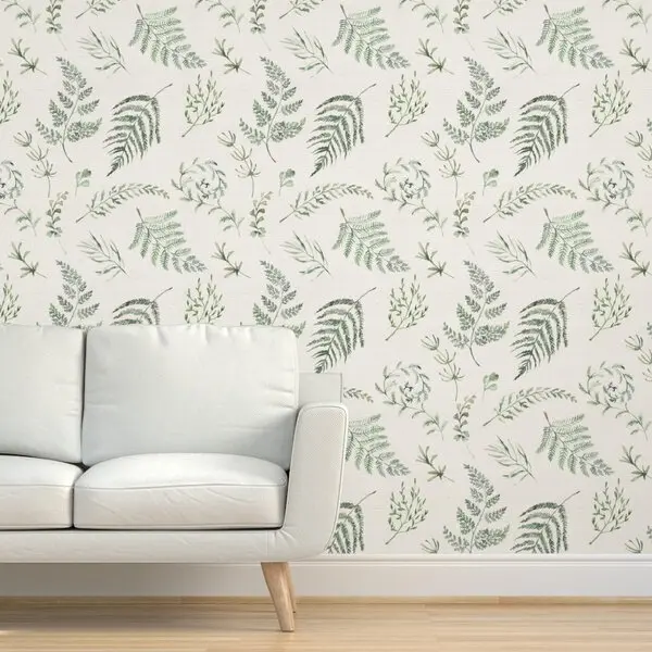 Spoonflower P3 100% Natural Sisal Grasscloth Wallcovering