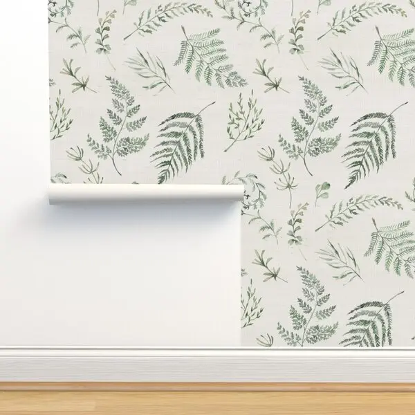 Spoonflower P3 100% Natural Sisal Grasscloth Wallcovering
