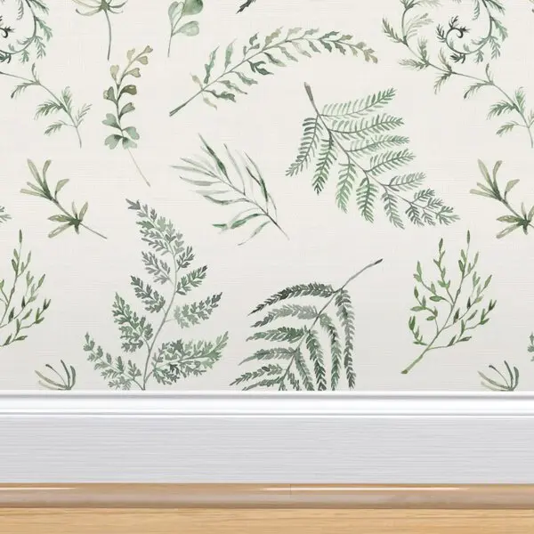 Spoonflower P3 100% Natural Sisal Grasscloth Wallcovering
