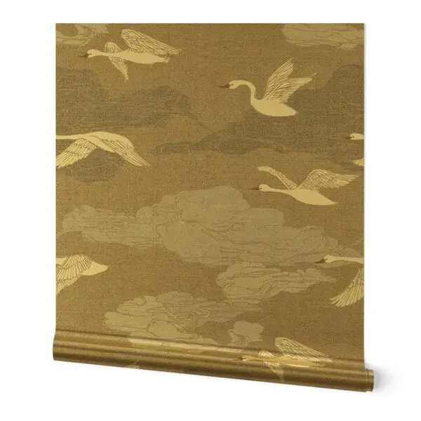 Spoonflower Large Scale Custom Pre-pasted Wallpaper