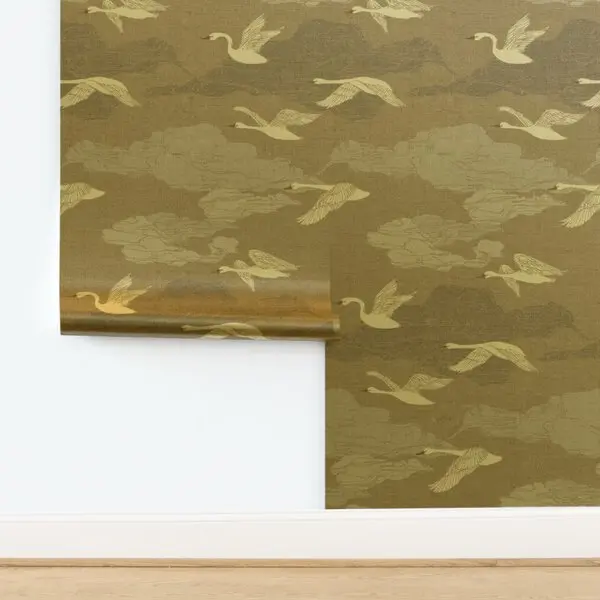 Spoonflower Large Scale Custom Pre-pasted Wallpaper