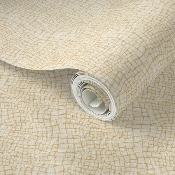Spoonflower Nature Gold Bag Fashion Beige Ivory Texture Traditional Wallpaper - Brown,beige,white