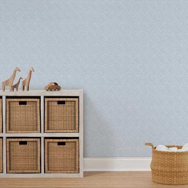 Spoonflower Flowers Floral Small Nursery Ditsy Morris Traditional Wallpaper