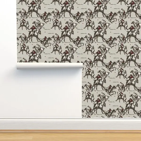 Spoonflower The Field 100% Natural Sisal Grasscloth Wallcovering