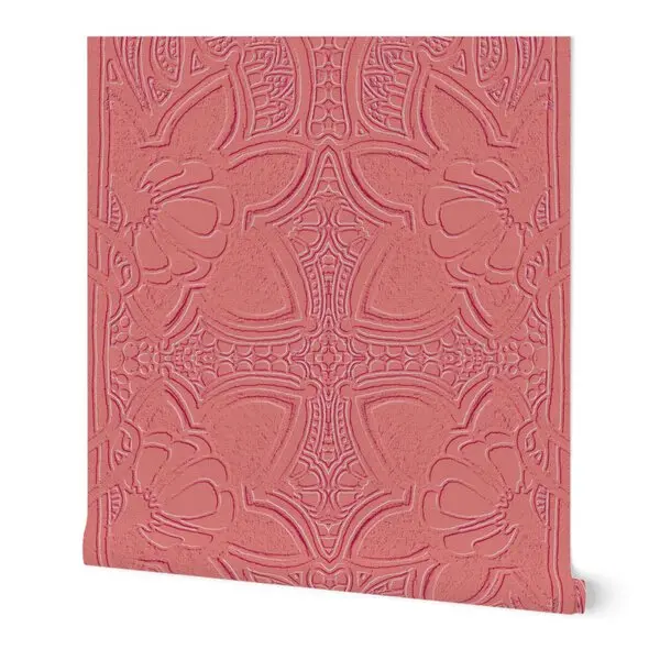 Spoonflower Contemplating A Victorian Ceiling 100% Natural Sisal Grasscloth Wallcovering