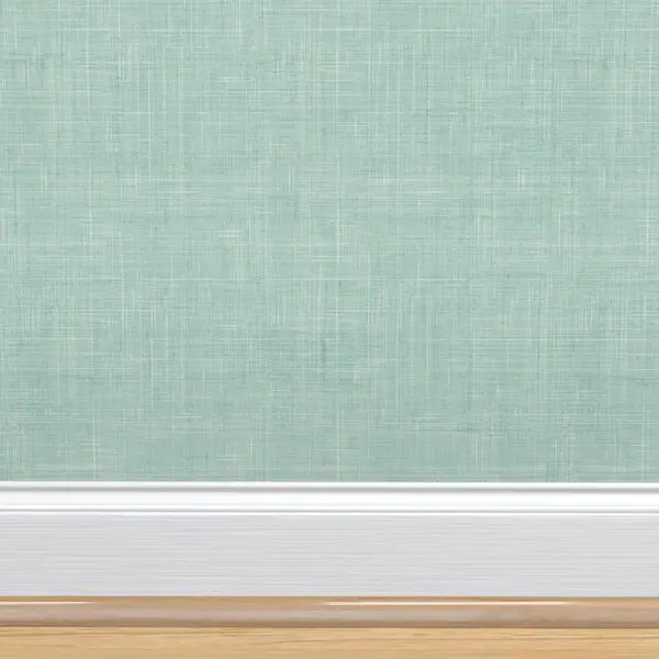 Spoonflower Seaglass Light Blue 100% Natural Sisal Grasscloth Wallcovering - Green