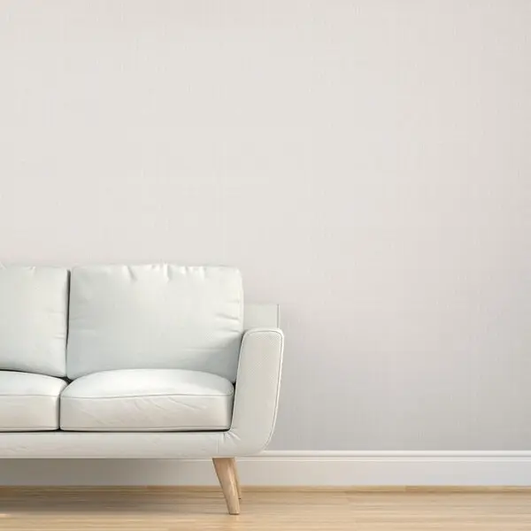 Spoonflower Grid Texture Gender Neutral Pale Grey 1 Inch Custom Pre-pasted Wallpaper