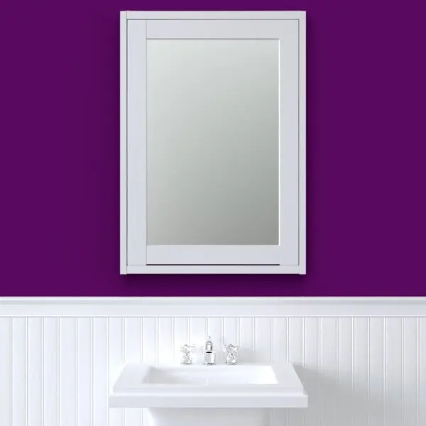 Spoonflower Shades Of Regal Colours Solid Colour Custom Pre-pasted Wallpaper - Purple