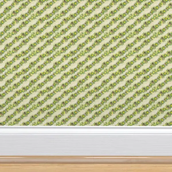 Spoonflower See The Birdies 100% Natural Sisal Grasscloth Wallcovering
