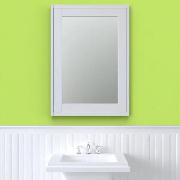 Spoonflower Lime Solid Blender Custom Pre-pasted Wallpaper