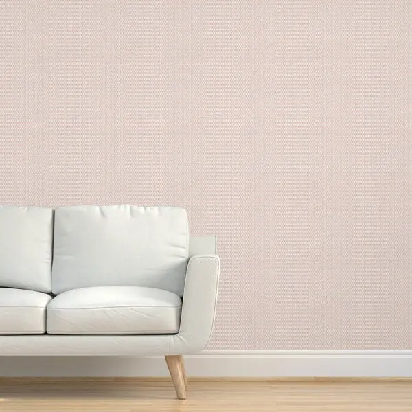 Spoonflower Sod Pinkblock 08 100% Natural Sisal Grasscloth Wallcovering