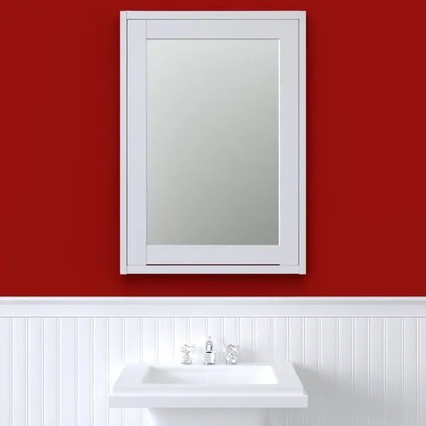 Spoonflower Solid Dark Custom Removable Wallpaper - Red