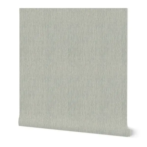 Spoonflower Solid Ivory Plain Light Eagle With Texture Subtle 100% Natural Sisal Grasscloth Wallcovering - Ivory,beige