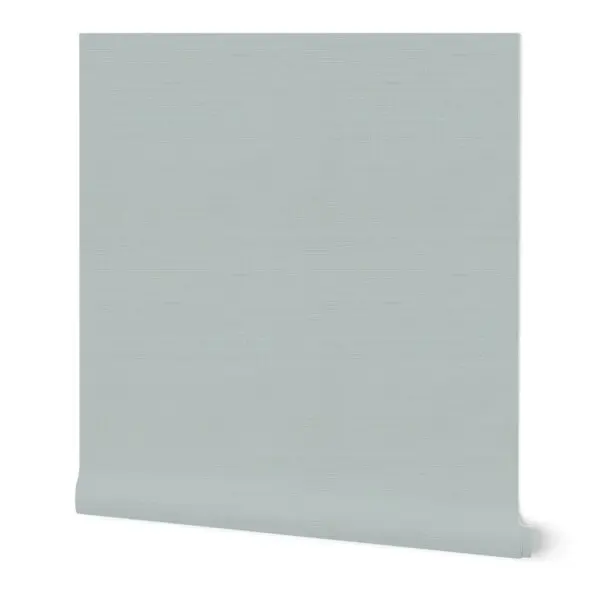 Spoonflower Solid Blue Chelsea Collection Co Ordinate For 100% Natural Sisal Grasscloth Wallcovering - Blue,gray,beige