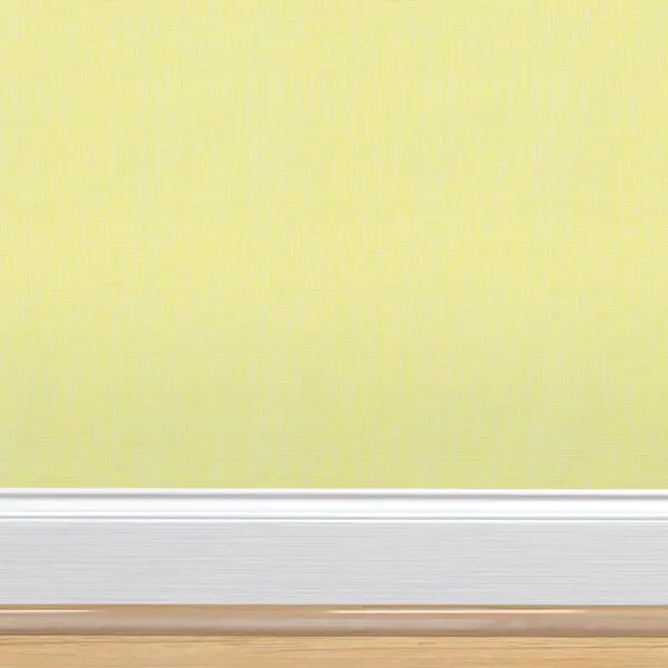 Spoonflower Solid Plain Lemon Dolly With Texture Fresh 100% Natural Sisal Grasscloth Wallcovering - Yellow
