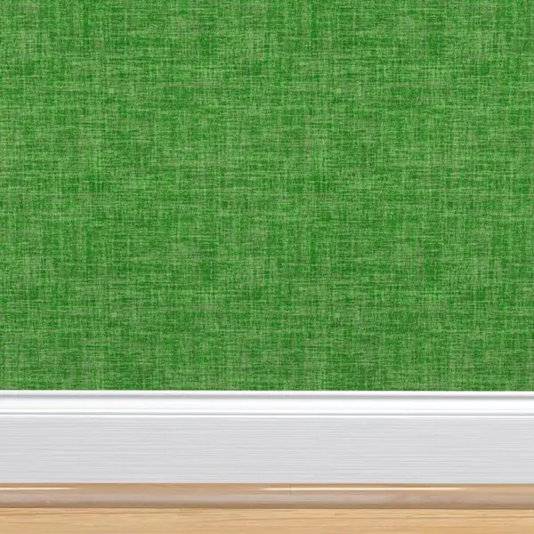 Spoonflower Solid Plain Natural Texture Celebrate Color 100% Natural Sisal Grasscloth Wallcovering - Green
