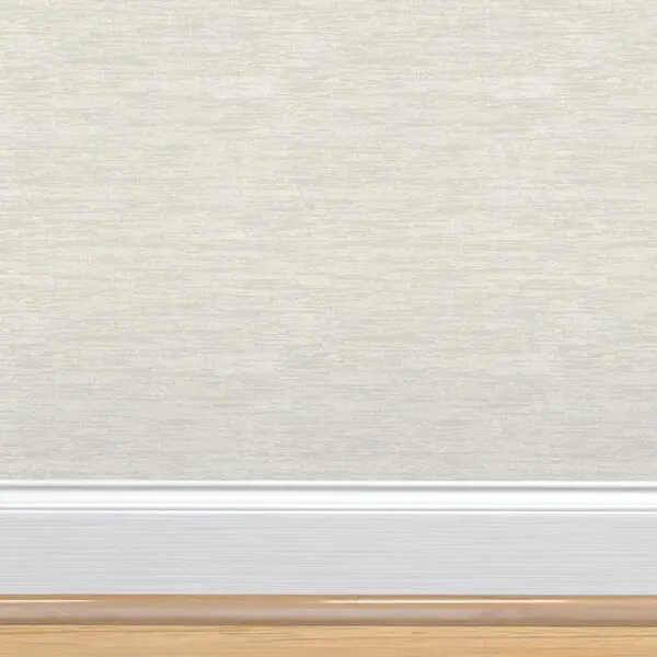 Spoonflower Solid White Plain Horizontal Natural Texture 100% Natural Sisal Grasscloth Wallcovering - Beige,white