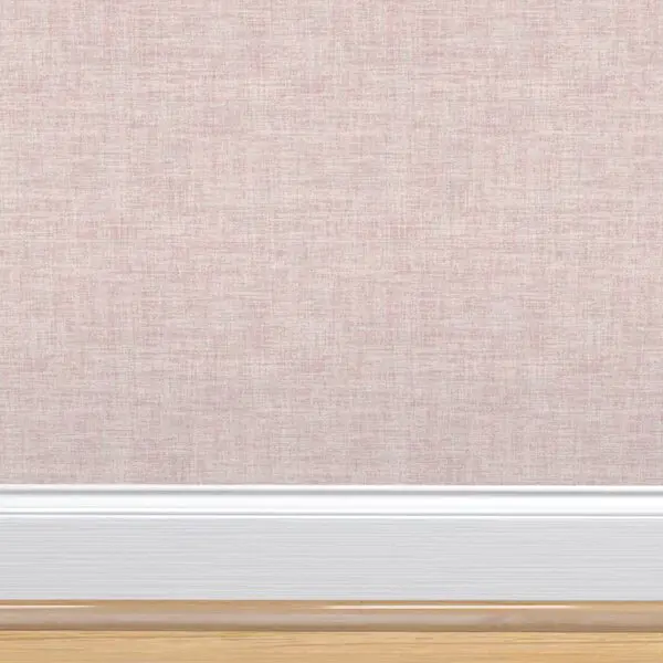 Spoonflower Solid Pink Plain Natural Texture Celebrate Color 100% Natural Sisal Grasscloth Wallcovering