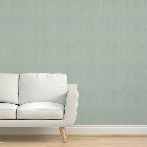 Spoonflower Solid Plain Tasman Light With Texture Subtle 100% Natural Sisal Grasscloth Wallcovering