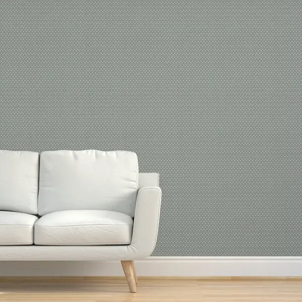 Spoonflower Dandelion Lace 100% Natural Sisal Grasscloth Wallcovering