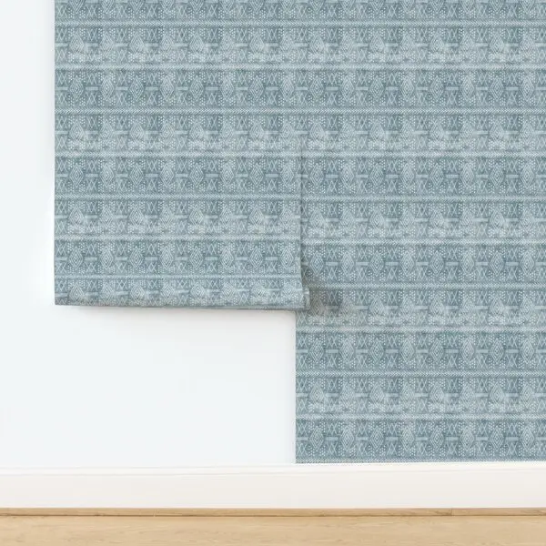 Spoonflower Vintage Moroccan Dusty Mudcloth Trendy Boho Custom Removable Wallpaper