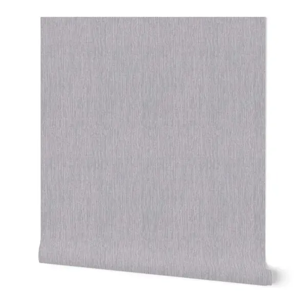Spoonflower Solid Plain Lavender Light London Pink With 100% Natural Sisal Grasscloth Wallcovering - Purple