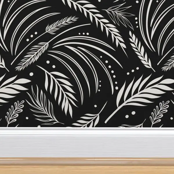 Spoonflower Wild Beach Grasses 100% Natural Sisal Grasscloth Wallcovering