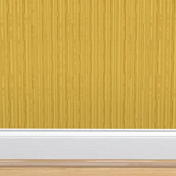 Spoonflower Golden Vertical Stripe Pattern 100% Natural Sisal Grasscloth Wallcovering