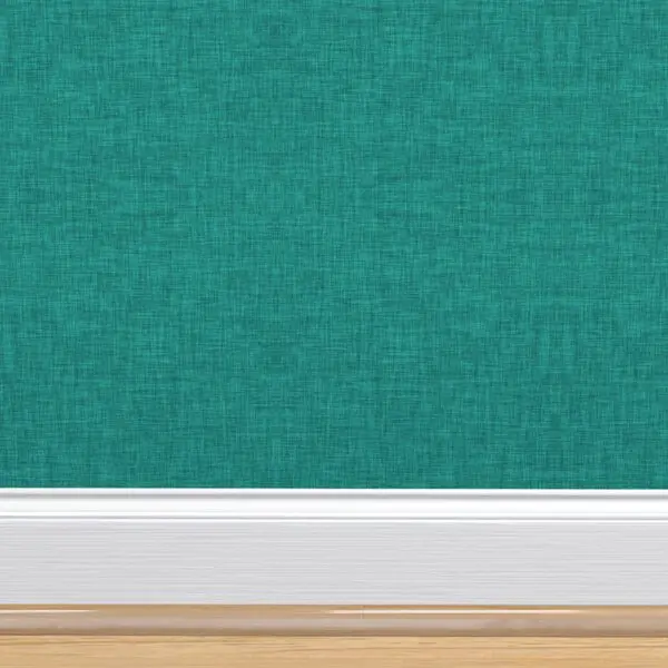 Spoonflower Emerald Linen 100% Natural Sisal Grasscloth Wallcovering - Green