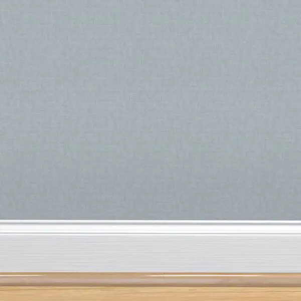 Spoonflower Linen Texture 100% Natural Sisal Grasscloth Wallcovering - Blue