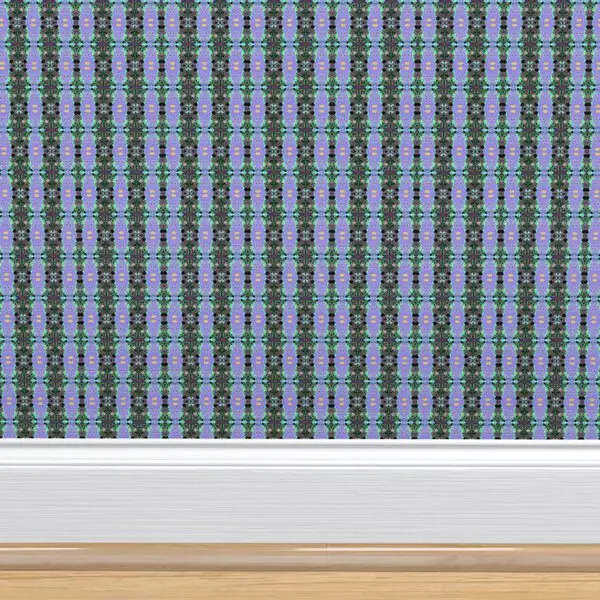 Spoonflower Equixbars2f 100% Natural Sisal Grasscloth Wallcovering