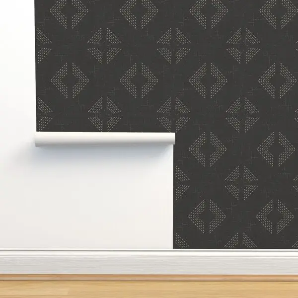 Spoonflower Ezzy 100% Natural Sisal Grasscloth Wallcovering