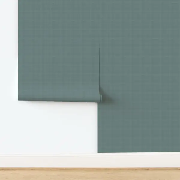 Spoonflower Green Texture Hashing Custom Pre-pasted Wallpaper